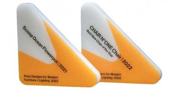 Prize Designs For Modern Furniture + Lighting Trophy For 2024
